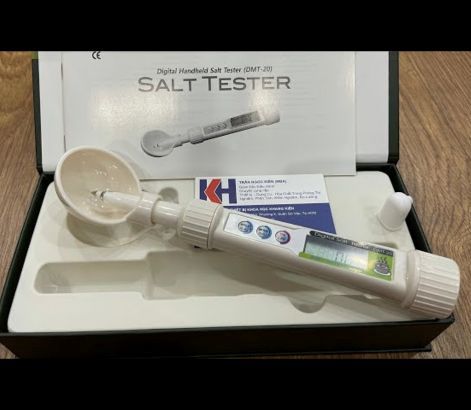 Trải nghiệm thực tế máy đo độ mặn DMT-20 và đánh giá